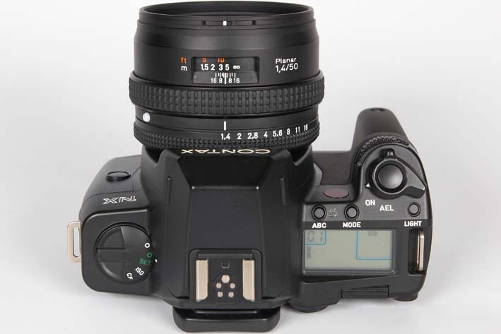 Фотоаппарат, Contax NX + Planar 1,4/50 T* Carl Zeiss